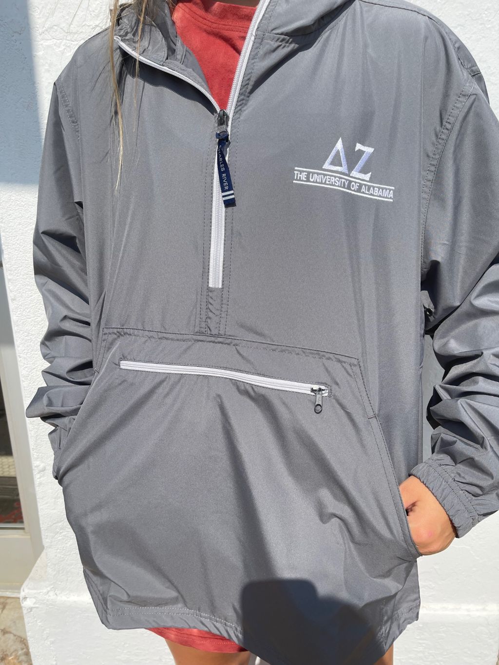 Delta Zeta Rain Jacket – The Trunk Tuscaloosa